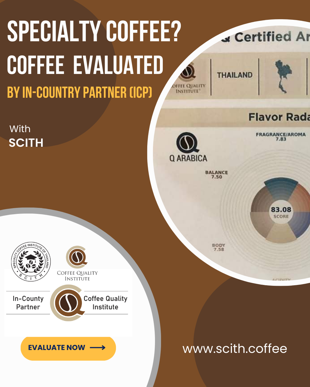 Coffee evaluated by ICP รับประเมินคุณภาพของสารกาแฟ โดย ICP-CQI | SCITH